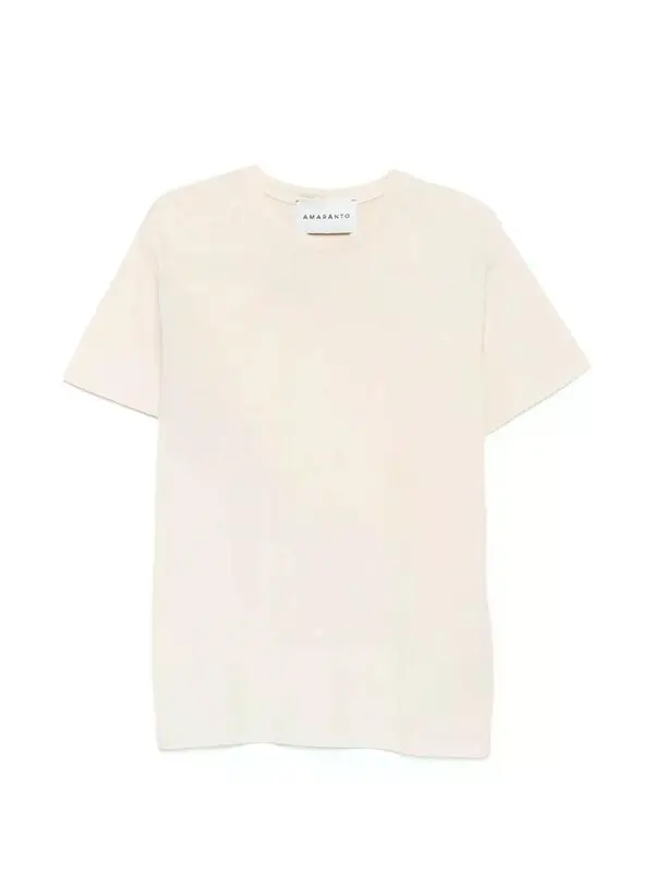AMARANTO Crew-neck Short-sleeves T-shirt