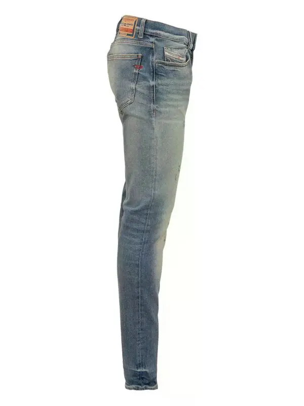 DIESEL® D-strukt Button-fastening Jeans - Blue