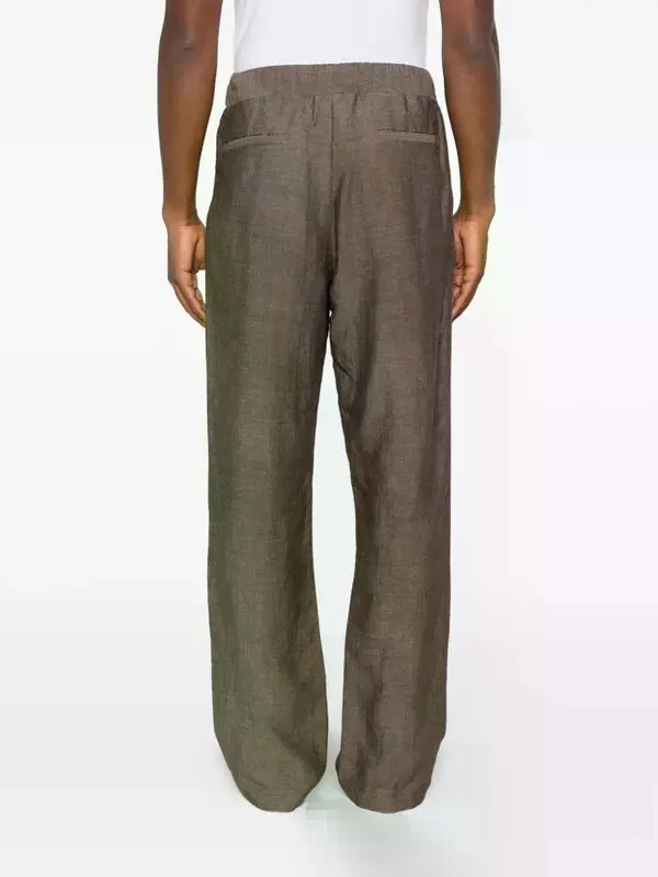 Imperial Drawstring Trousers - Brown