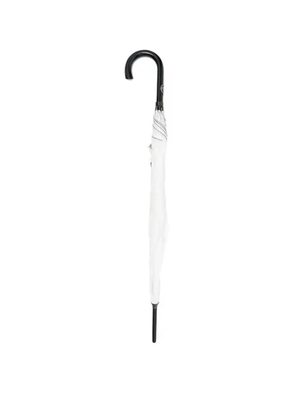 Versace 1990s Medusa Umbrella - White