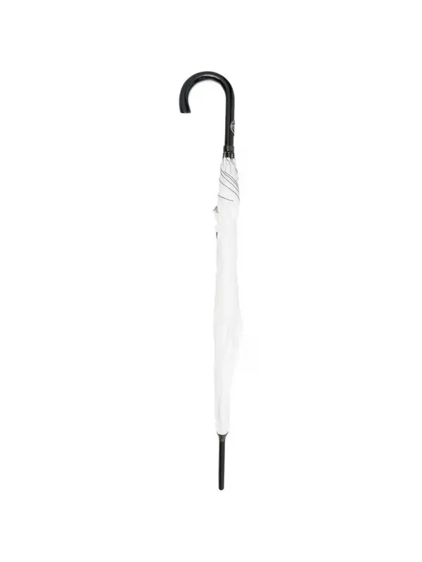 Versace 1990s Medusa Umbrella - White