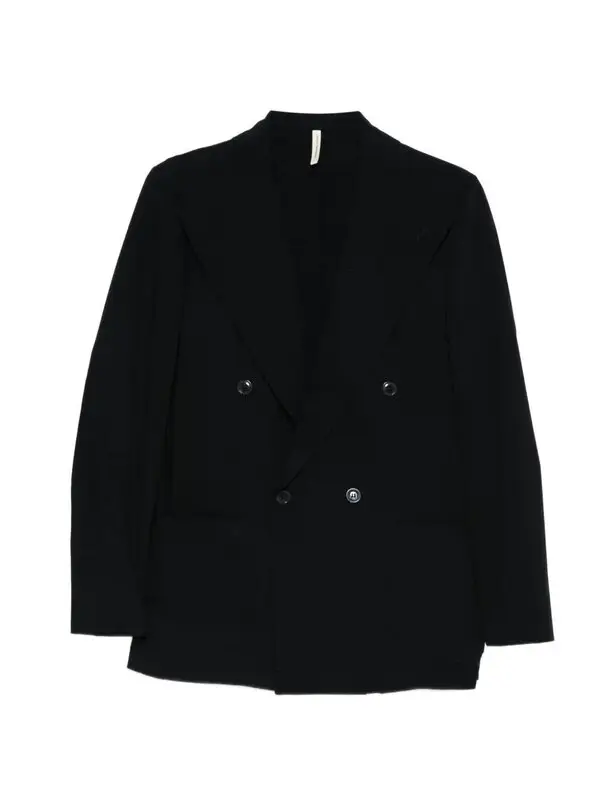 OFFICINA SARTORIALE Cannes Double-breasted Peak-lapel Blazer