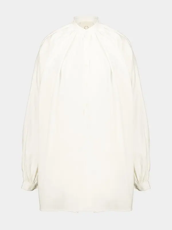 MARRAKSHI LIFE Touarreg Cotton Tunic - White