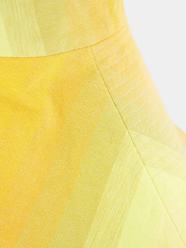 MARRAKSHI LIFE Stripe 38 Sun Hat - Yellow
