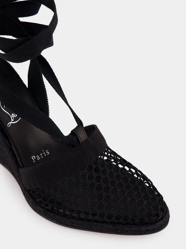 CHRISTIAN LOUBOUTIN Toleda 85 Wedge Espadrilles