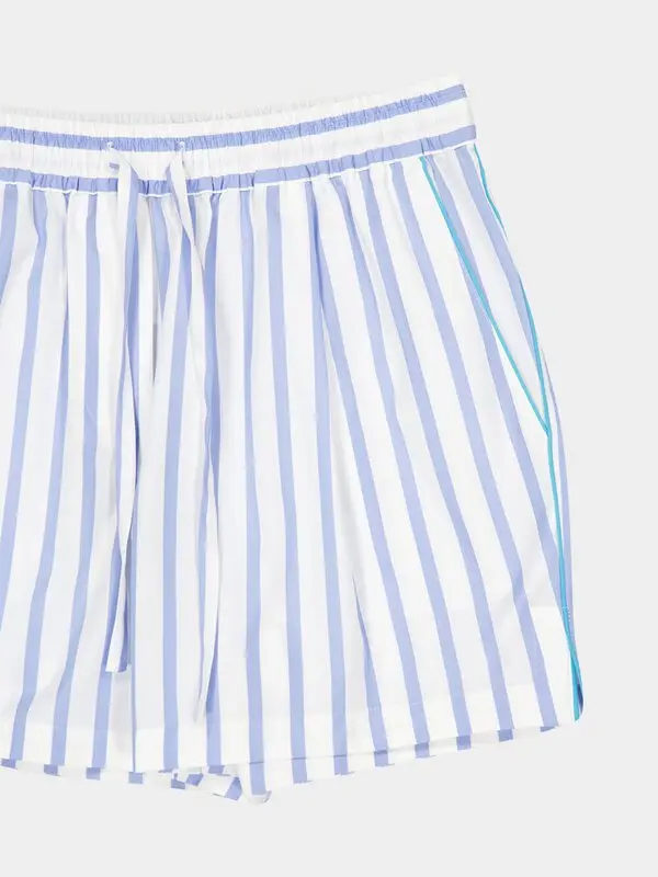 Dolce & Gabbana Striped Cotton Shorts