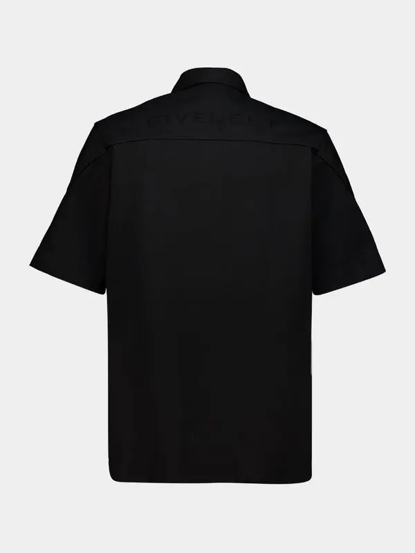 Givenchy Couture Seam Zipped Shirt - Black