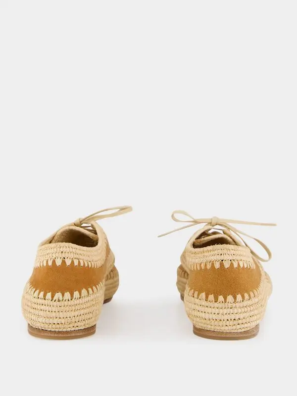 Gabriela Hearst Strength Derbies - Beige