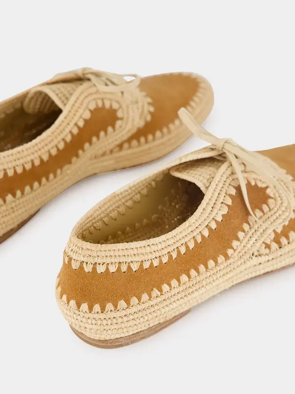 Gabriela Hearst Strength Derbies - Beige