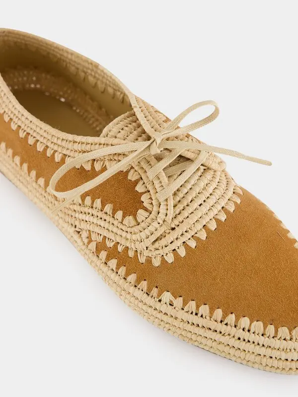 Gabriela Hearst Strength Derbies - Beige