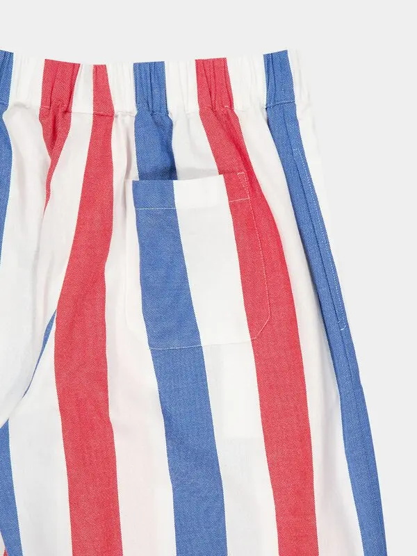 MARRAKSHI LIFE Stripe 55 Palazzo Cotton Pants