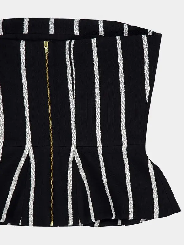 MARRAKSHI LIFE Striped Bandeau Corset