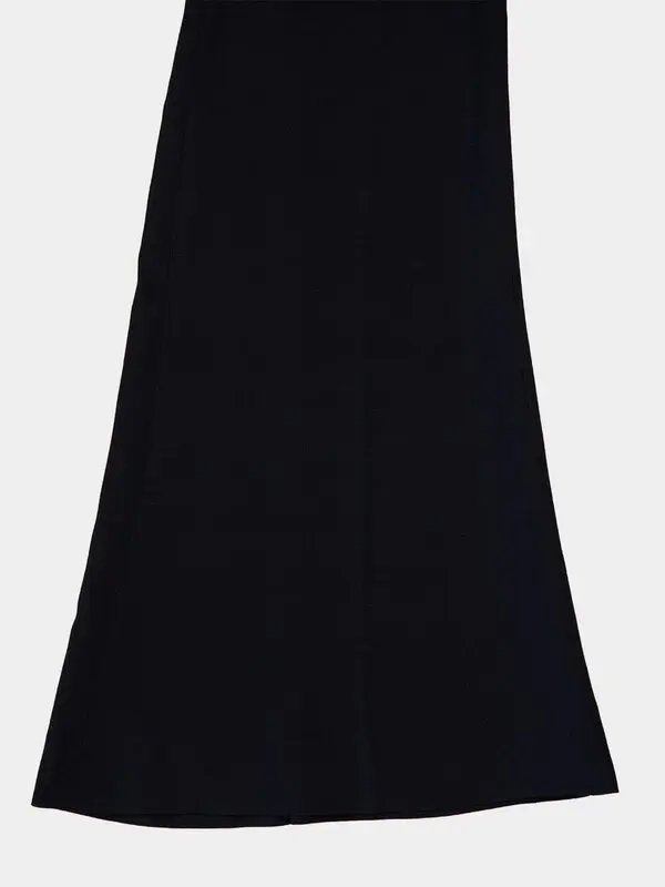 Balenciaga Fluid Flared Viscose Trousers