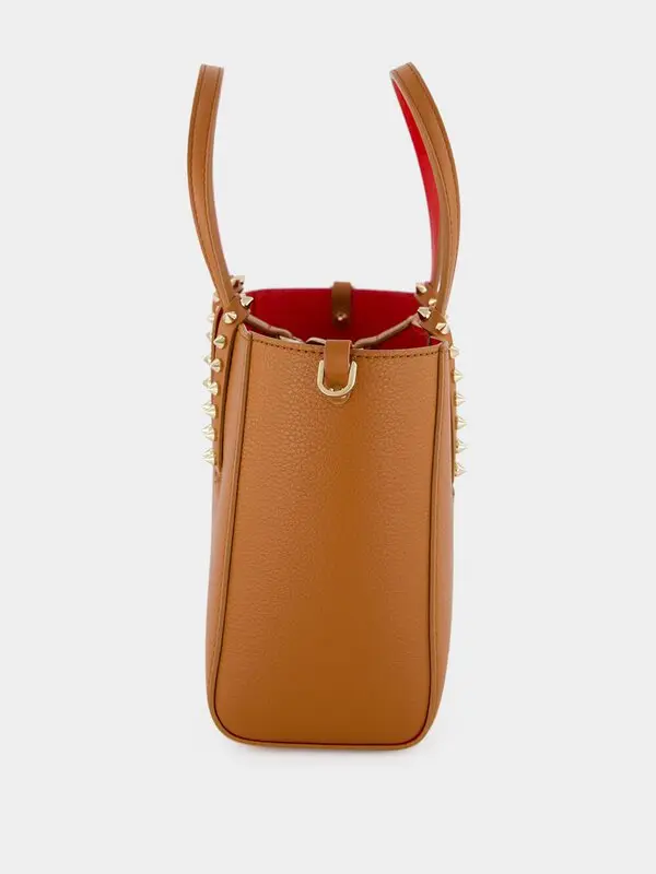 CHRISTIAN LOUBOUTIN Cabata Mini Tote Bag - Brown