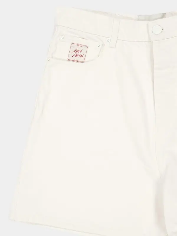 AMI Paris Cotton Twill Bermuda Shorts