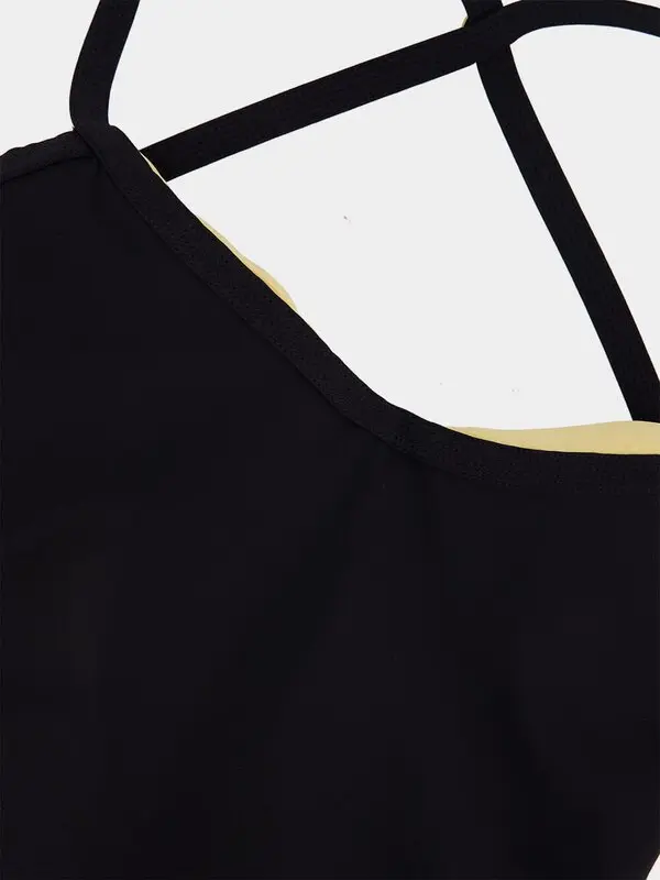 Versace Strappy Back Jersey Maxi Dress - Black