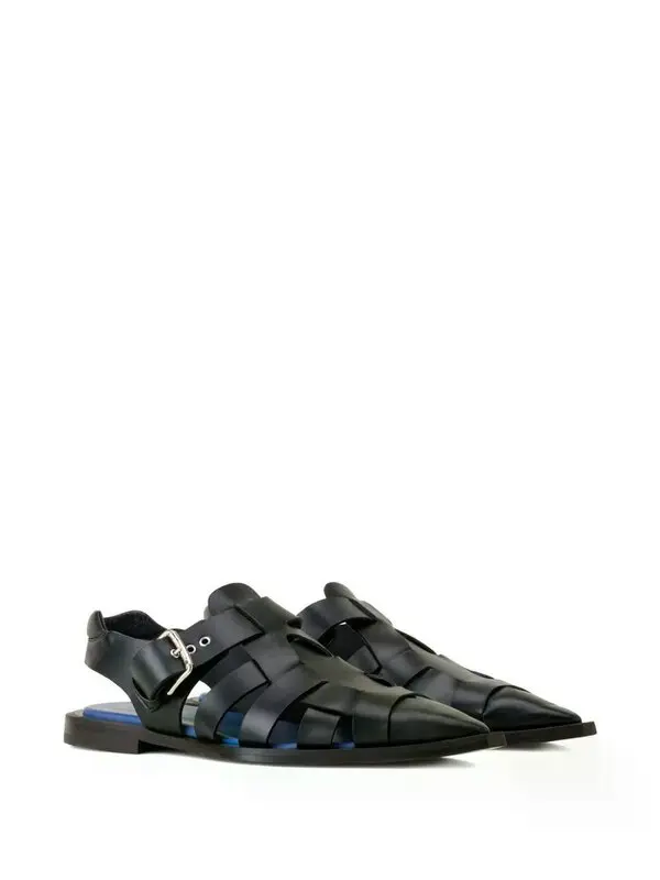 LANVIN Buckle Fastening Sandals - Black