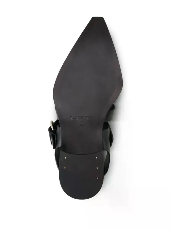 LANVIN Buckle Fastening Sandals - Black