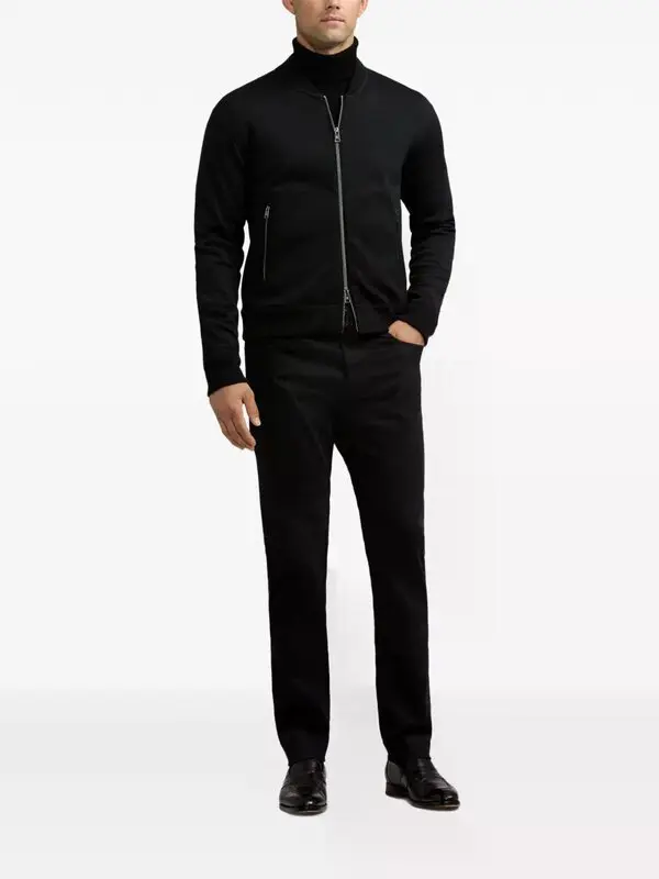 Polo Ralph Lauren Zipped Wool Bomber Jacket