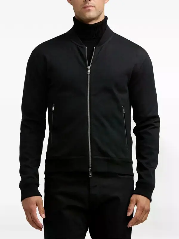 Polo Ralph Lauren Zipped Wool Bomber Jacket