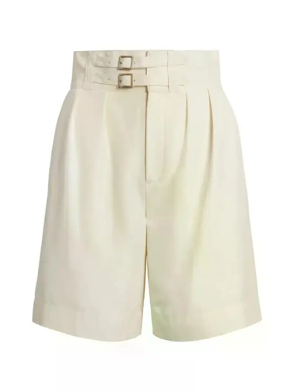 Polo Ralph Lauren Francine Silk Shorts - Neutrals