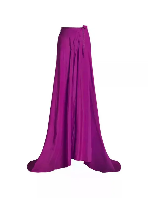 Polo Ralph Lauren Tie-waist Maxi Skirt - Purple