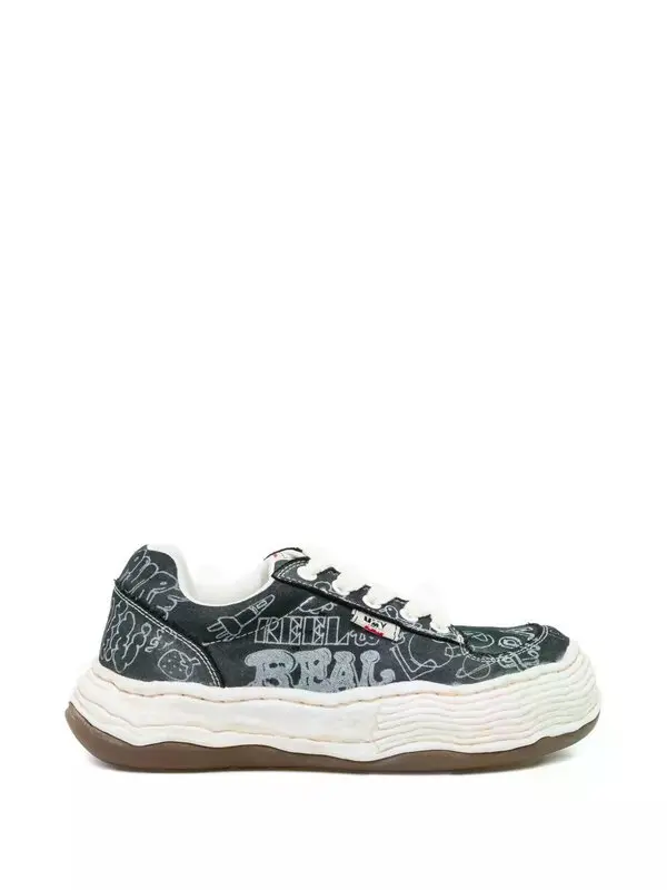 Mihara Yasuhiro Oliver Sneakers - Black