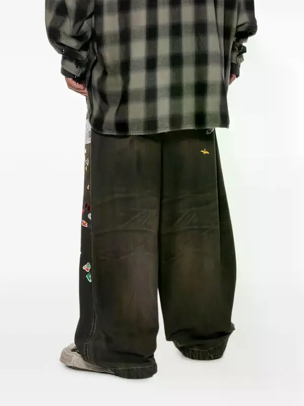 Mihara Yasuhiro All-over Graphic Print Jeans