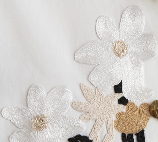 Khaite Argo Embroidered Top