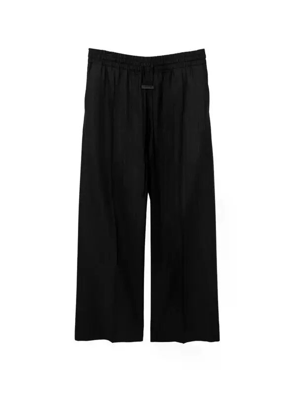 Fear Of God Striped Trousers - Black