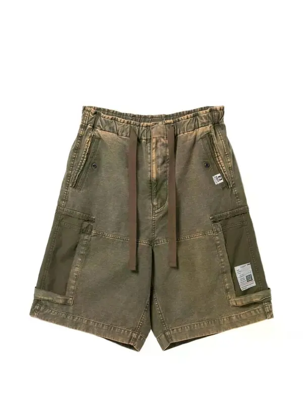 Mihara Yasuhiro Cargo Pockets Shorts - Green