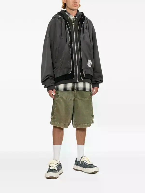 Mihara Yasuhiro Cargo Pockets Shorts - Green