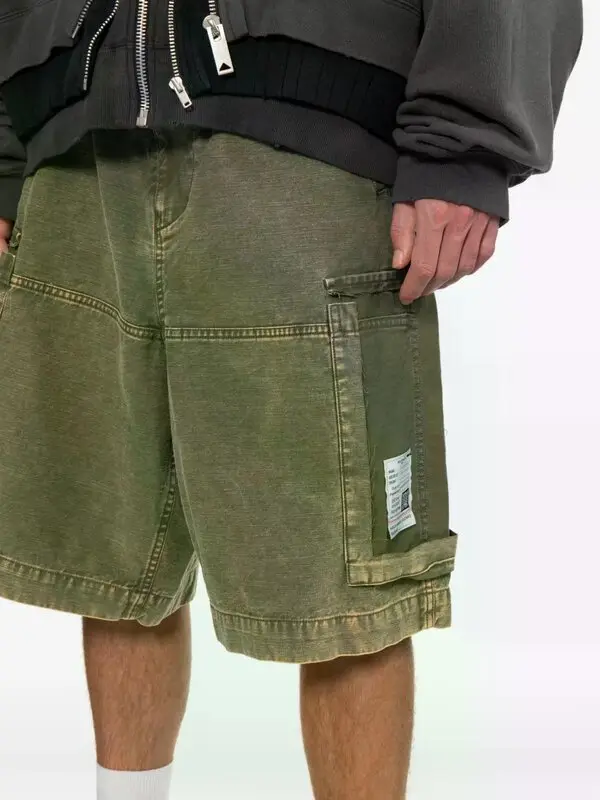 Mihara Yasuhiro Cargo Pockets Shorts - Green