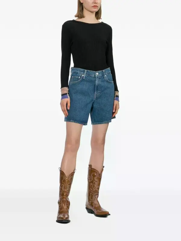 Toga Ribbed Long-sleeved Top
