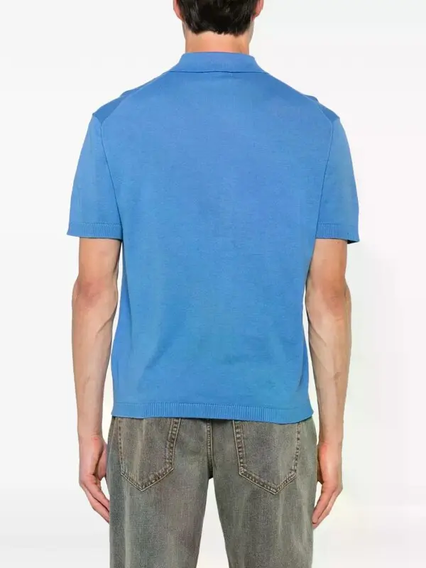 Imperial Cotton Polo Shirt - Blue