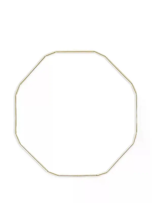 Shihara Construction Lines Chain-link Necklace - Gold