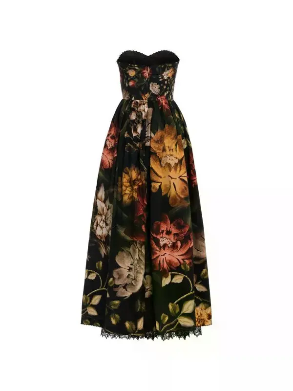Agua Bendita Tonia Paramo Maxi Dress - Black