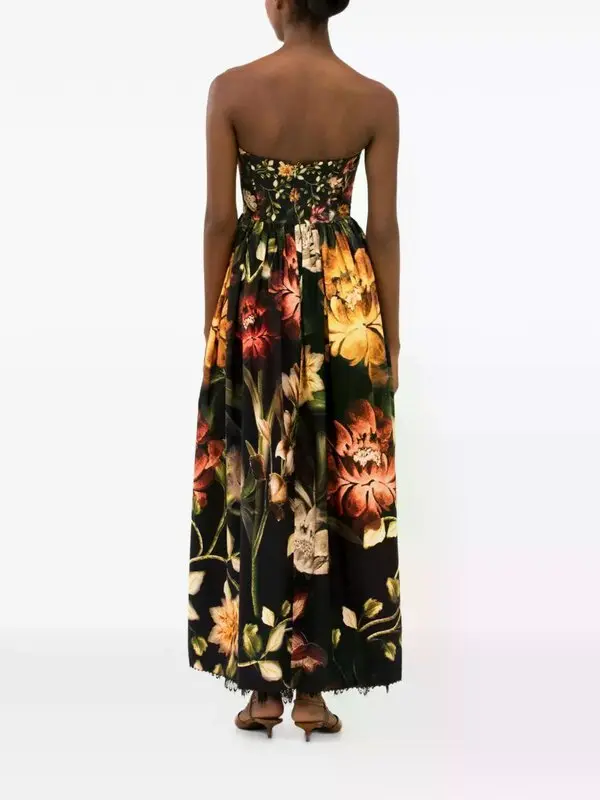 Agua Bendita Tonia Paramo Maxi Dress - Black