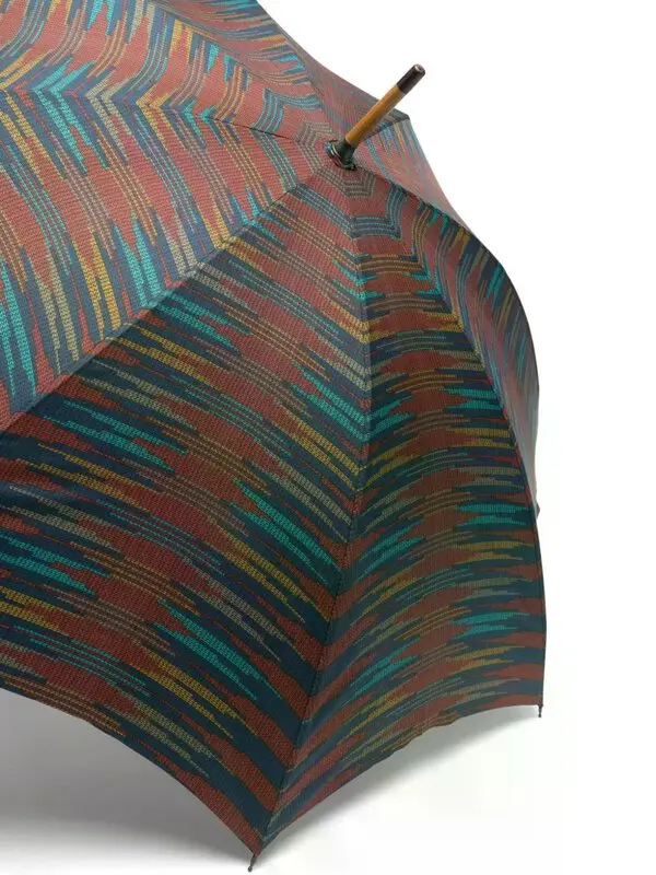 Missoni 1980s Abstract-print Umbrella - Red