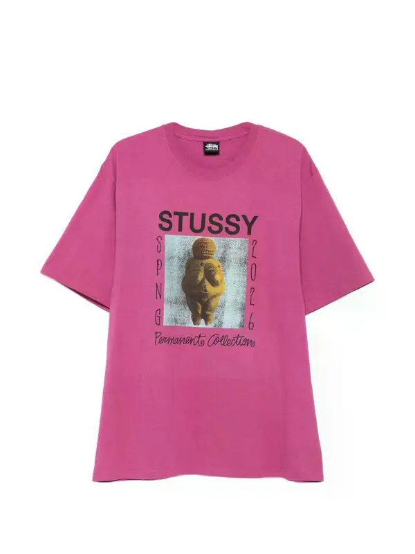 StÜssy Graphic-print T-shirt - Pink