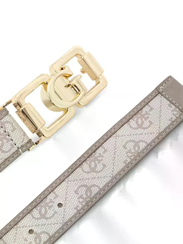 Guess Karnilla Logo-buckle Belt - Grey