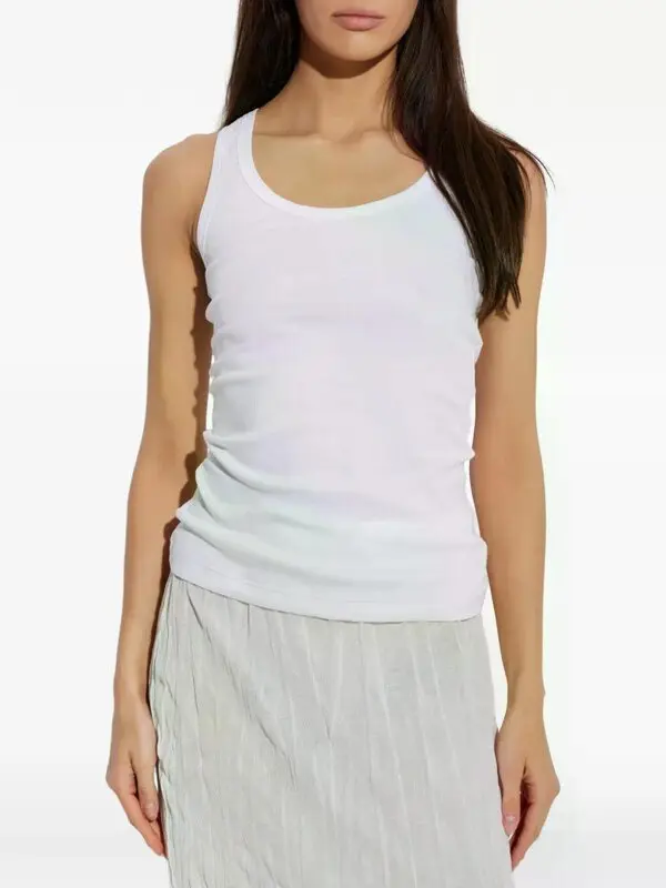 Hanro Shell-motif Ribbed Tank Top