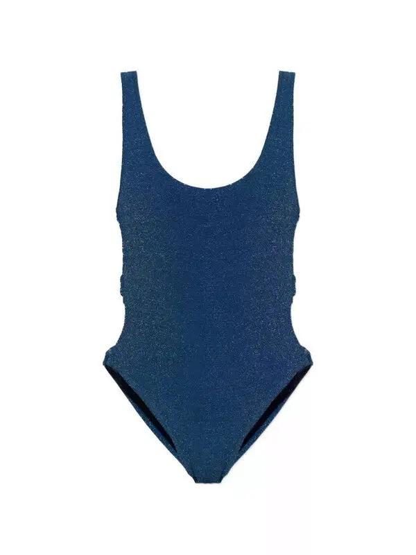 Bond Eye Madison Cut-out One Piece Swimsuit - Blue