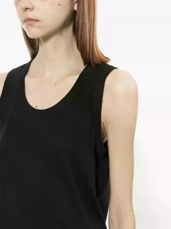 Comme Des Garçons Crew Neck Vest Top