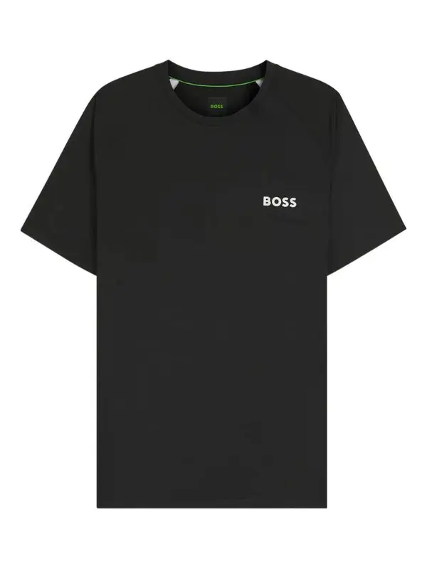BOSS Logo-print T-shirt - Black