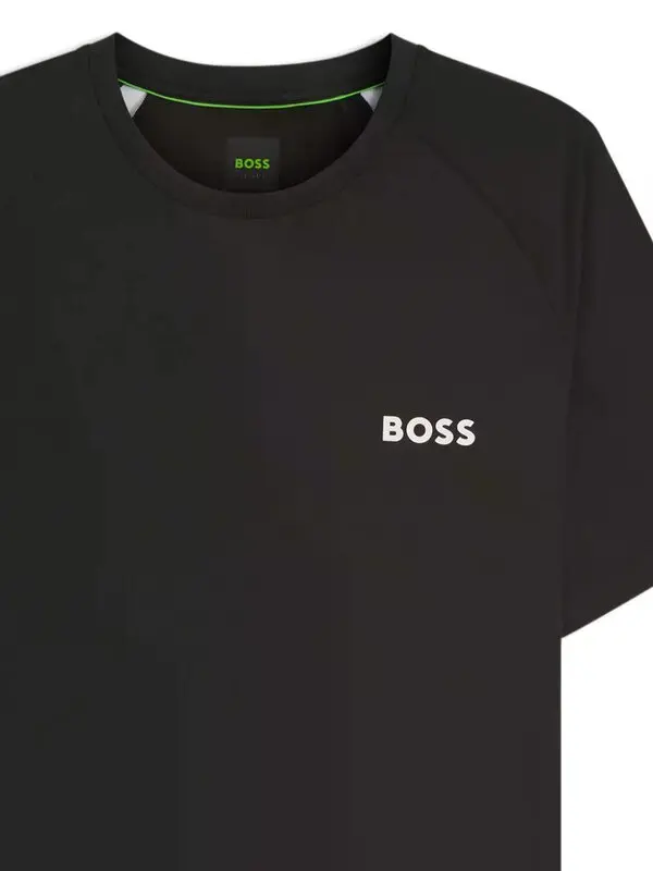 BOSS Logo-print T-shirt - Black
