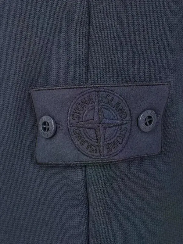 Stone Island Logo-patch Track Pants - Blue