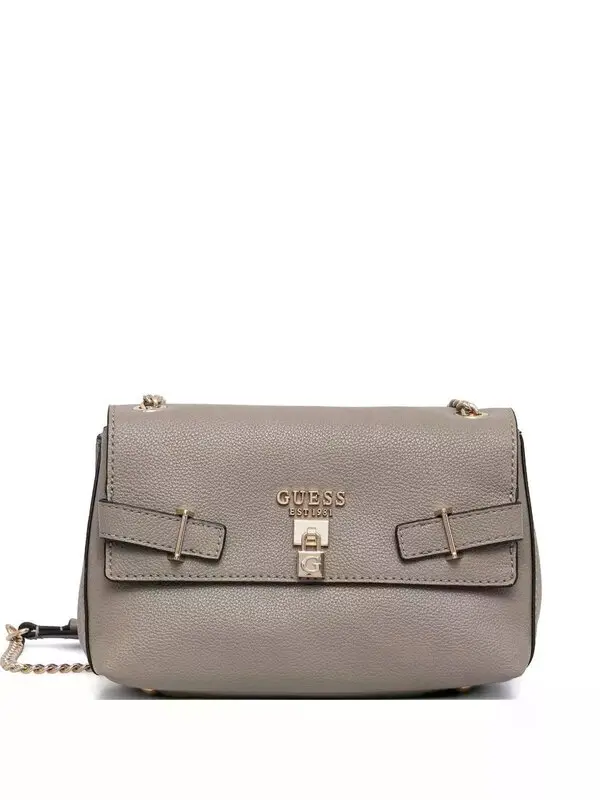 Guess Yesba Chain-strap Satchel Bag - Grey