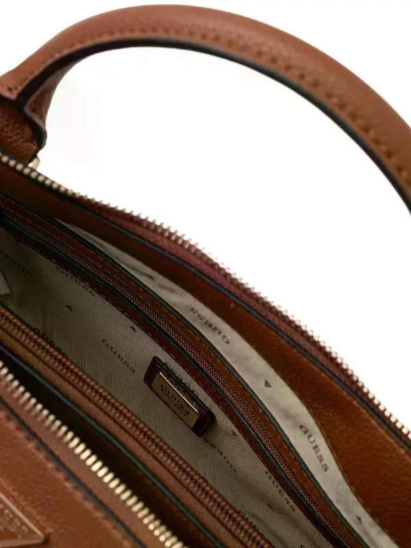 Guess Satchel With Top Handle And Detachable Shoulder Strap