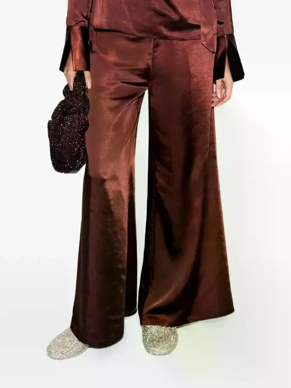 SIMONMILLER Wide-leg Trousers - Brown